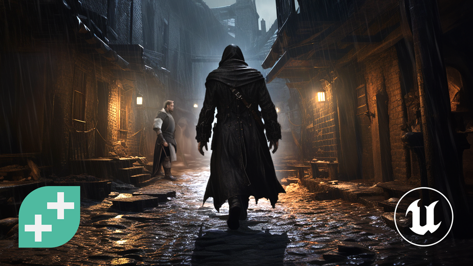 New Course Unreal 5 Stealth Combat Game Dev Daily By Gamedevtv 1143