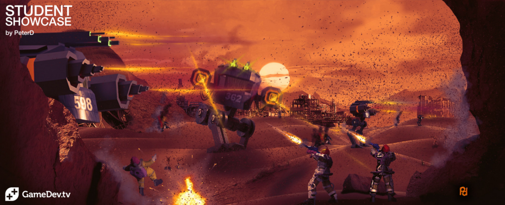 Mech Battle - Game Dev Daily - By GameDevTV