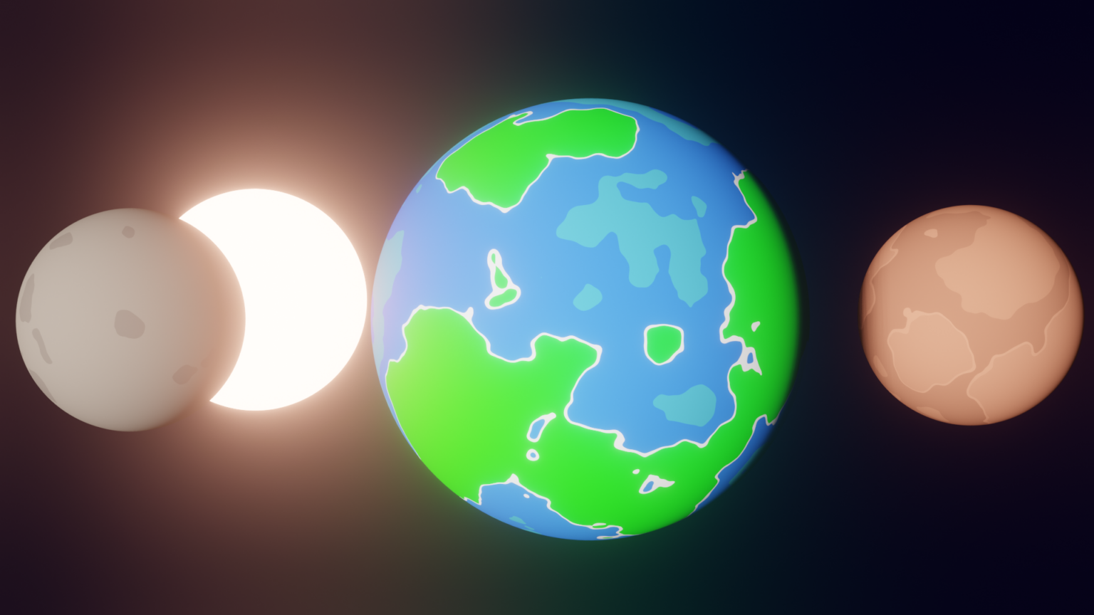 Create A Simple Earth Texture In Blender Game Dev Daily By Gamedevtv