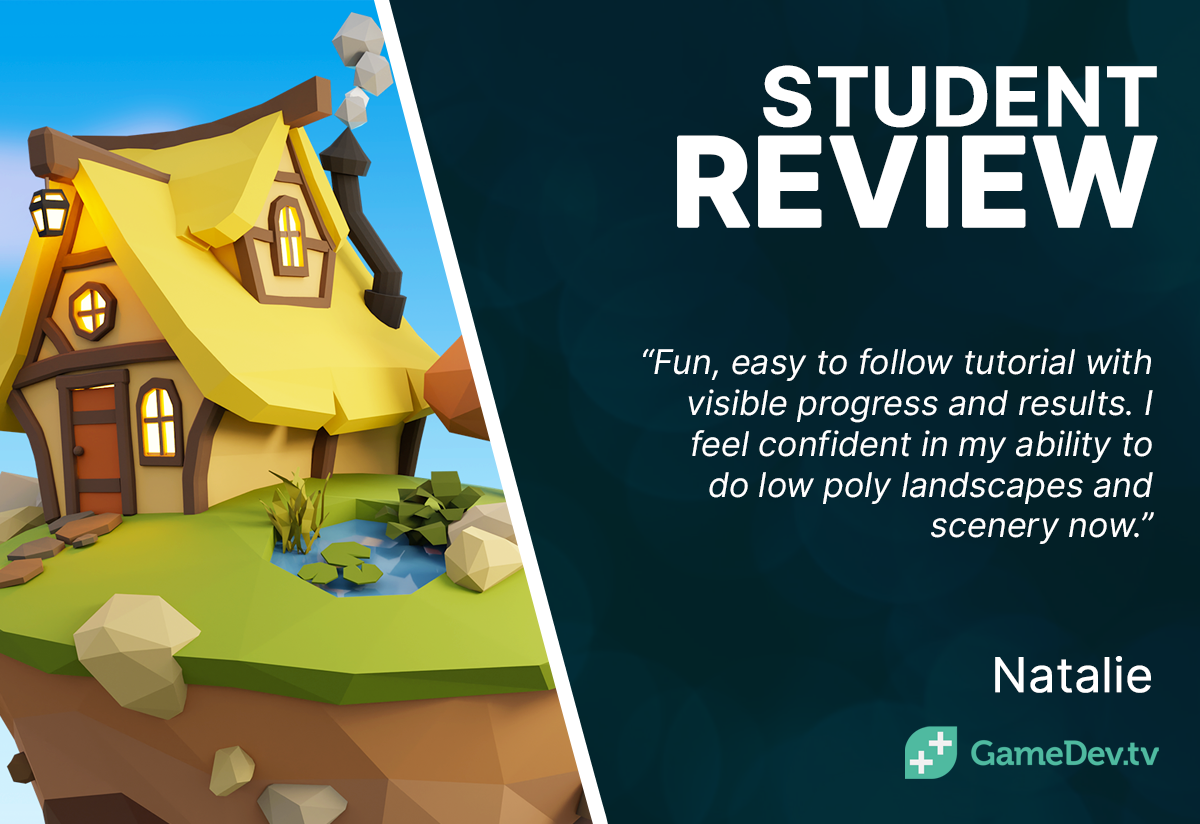"Fun, Easy To Follow Tutorial" - Game Dev Daily - By GameDevTV